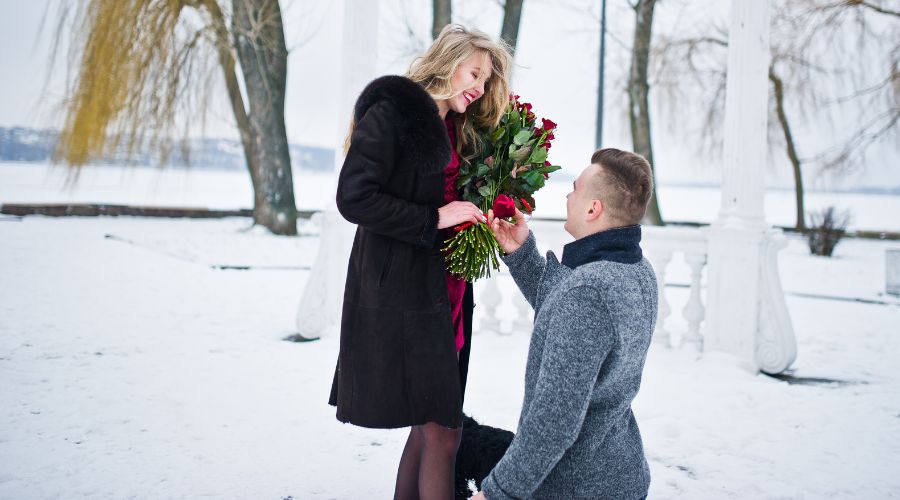 Planning the Perfect Winter Proposal | The Velvet Runway
